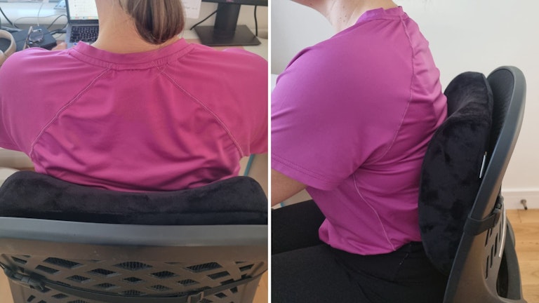 Best back support for office chair to relieve lumbar pain