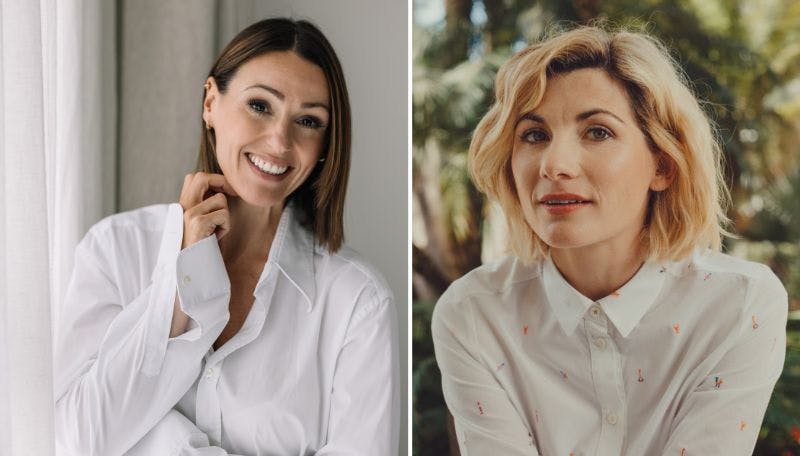 Suranne Jones and Jodie Whittaker in Frauds on ITV