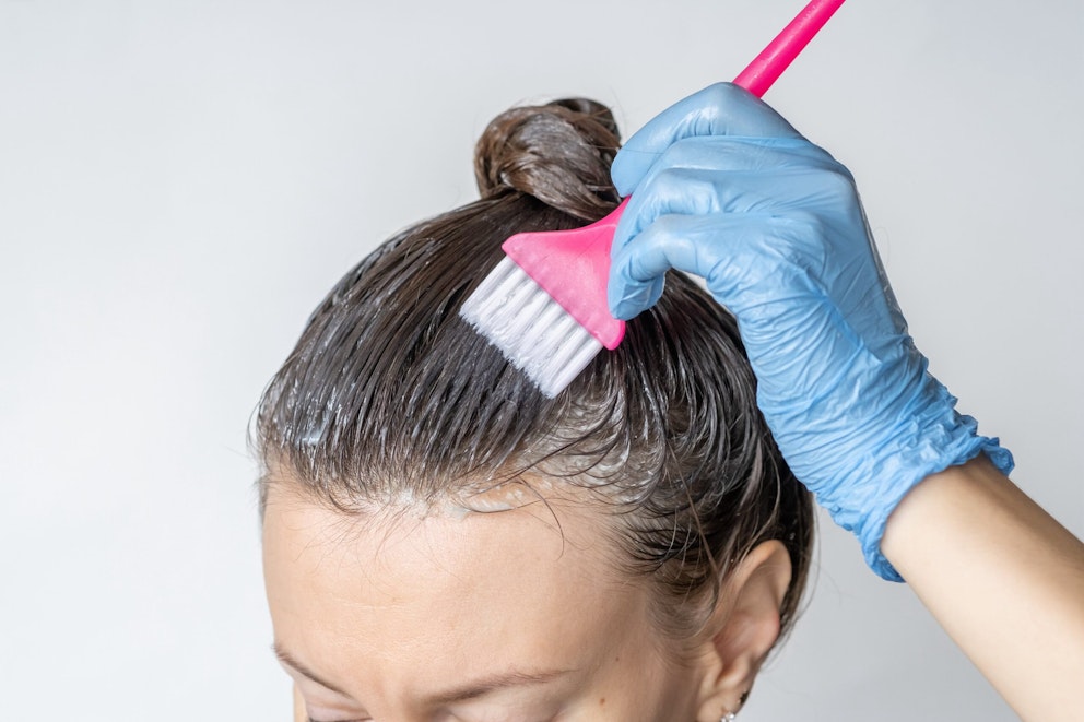 How to get hair dye off skin