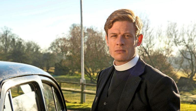 James Norton spotted on set of Grantchester's final season