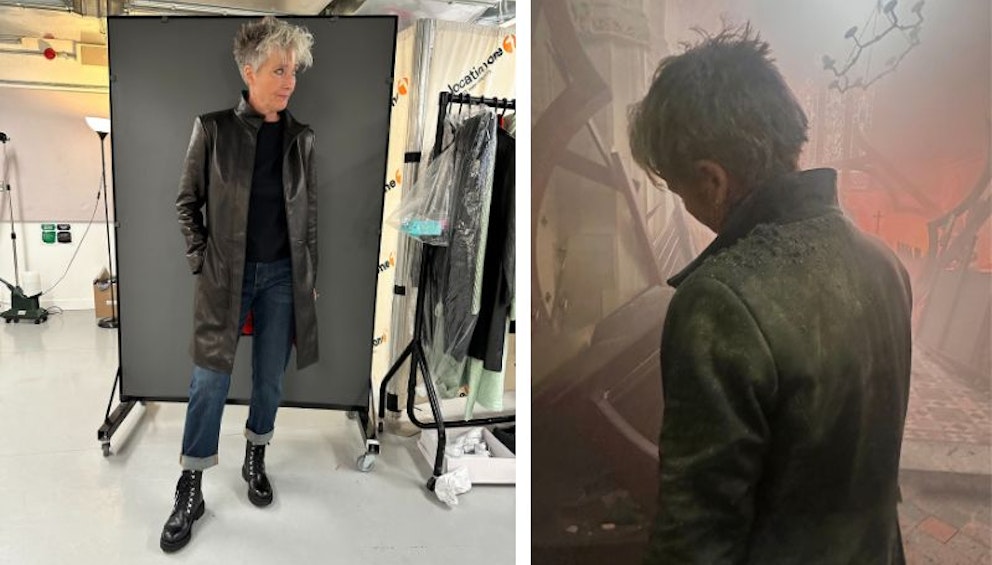 Emma Thompson and Ruth Wilson's Down Cemetery Road outfits