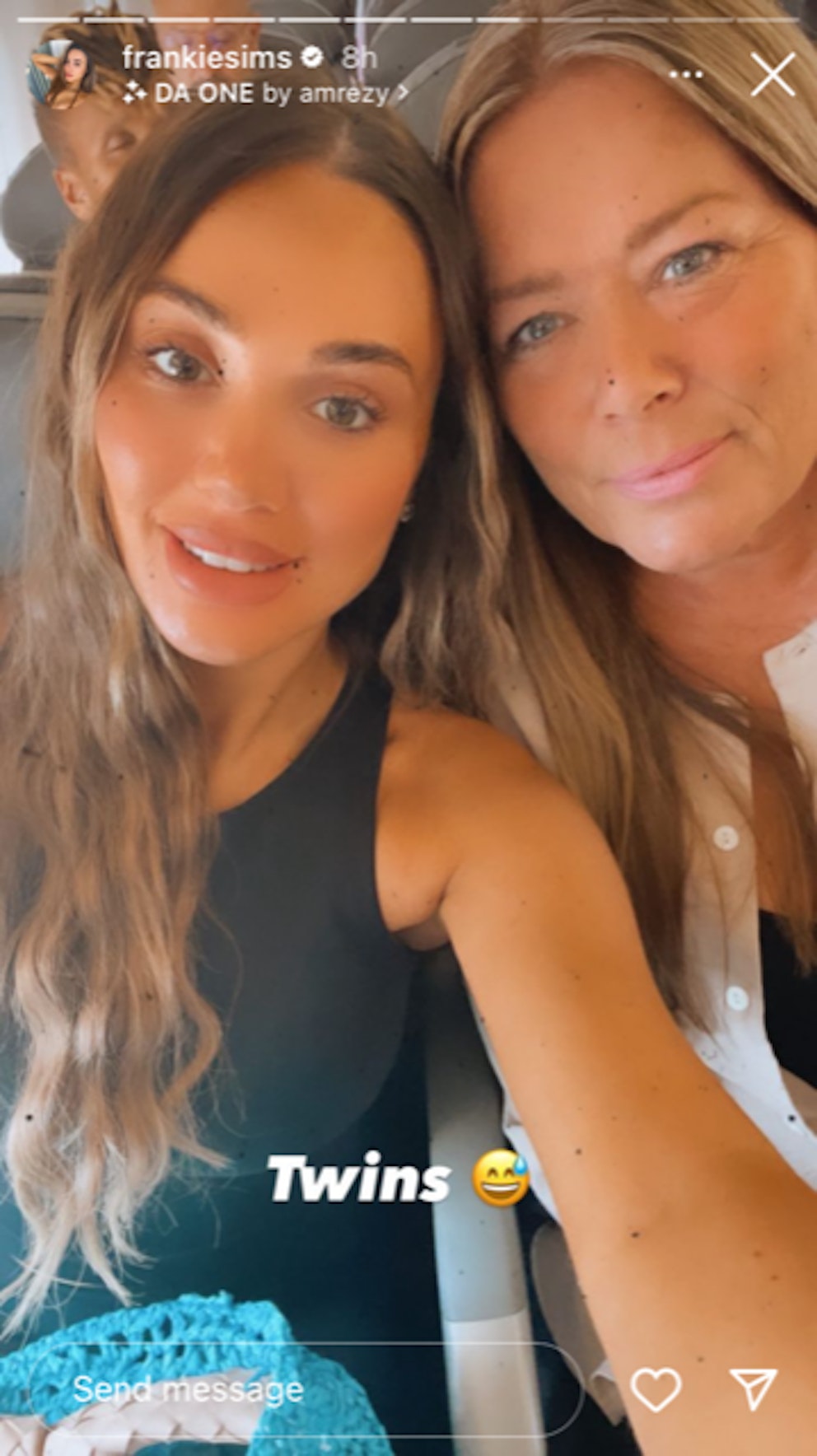 Frankie Sims shares rare snap of her and Demi's 'twin' mum and they ...