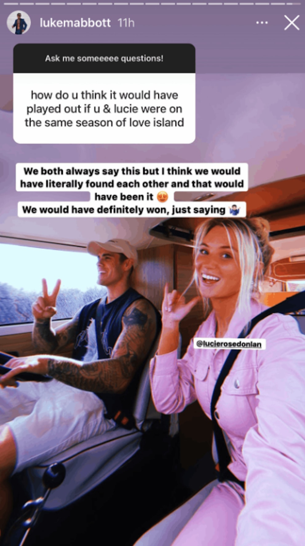 Love Island's Luke Mabbott: his age, job, ex-girlfriend and Lucie Donlan