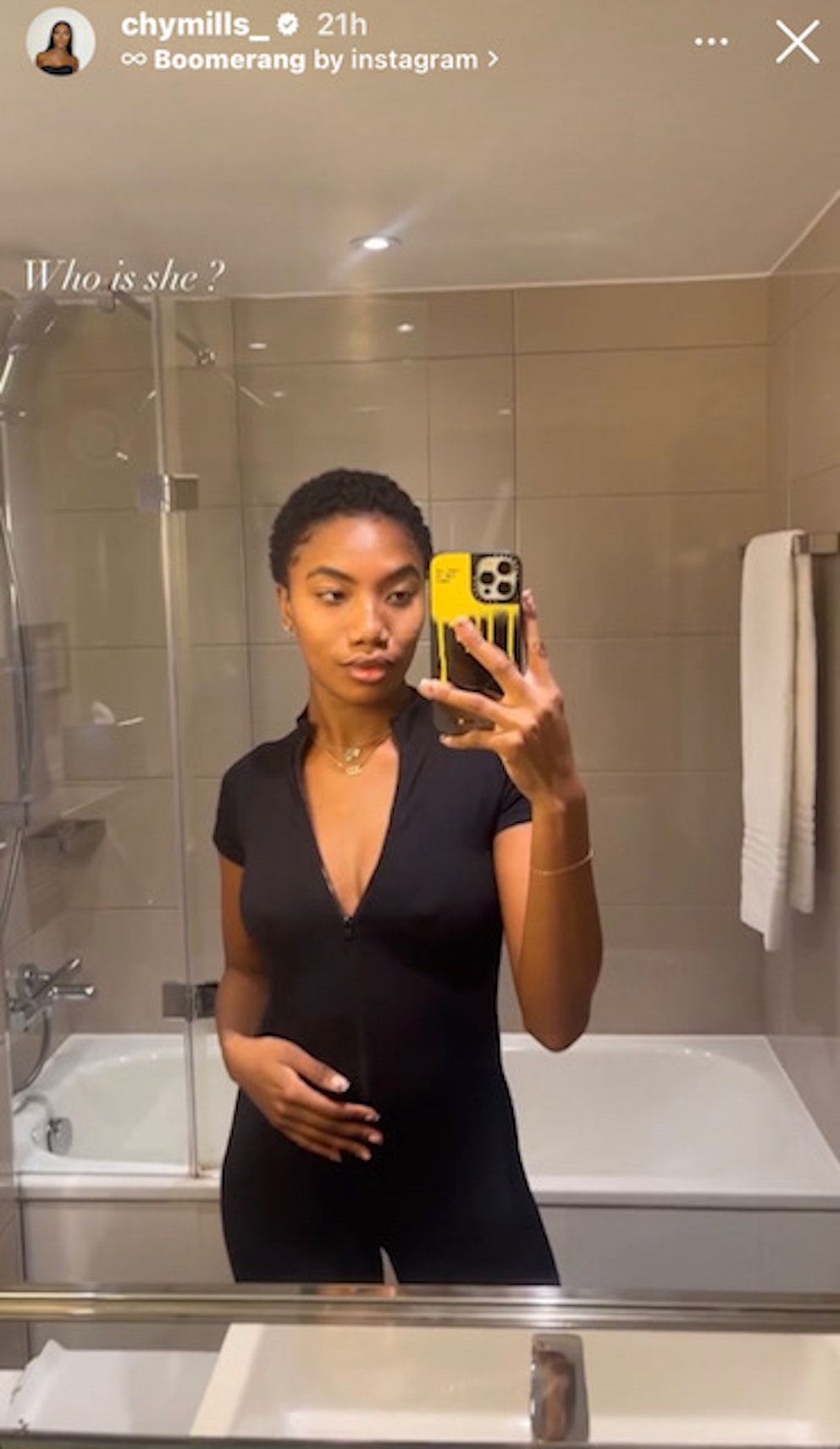 Love Island's Chyna Mills shows off 'big chop' hair transformation
