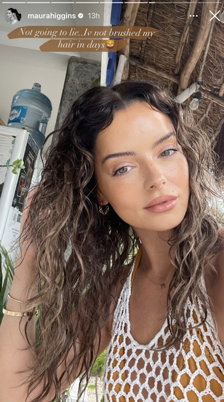 Love Island’s Maura Higgins shows off ‘lion mane’ natural hair and she ...