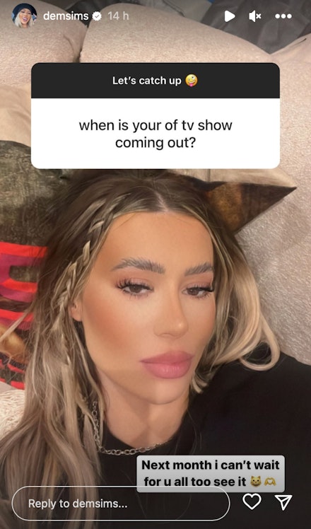 House of Sims: Demi Sims reveals start date and it’s SOON 🎉 | Closer