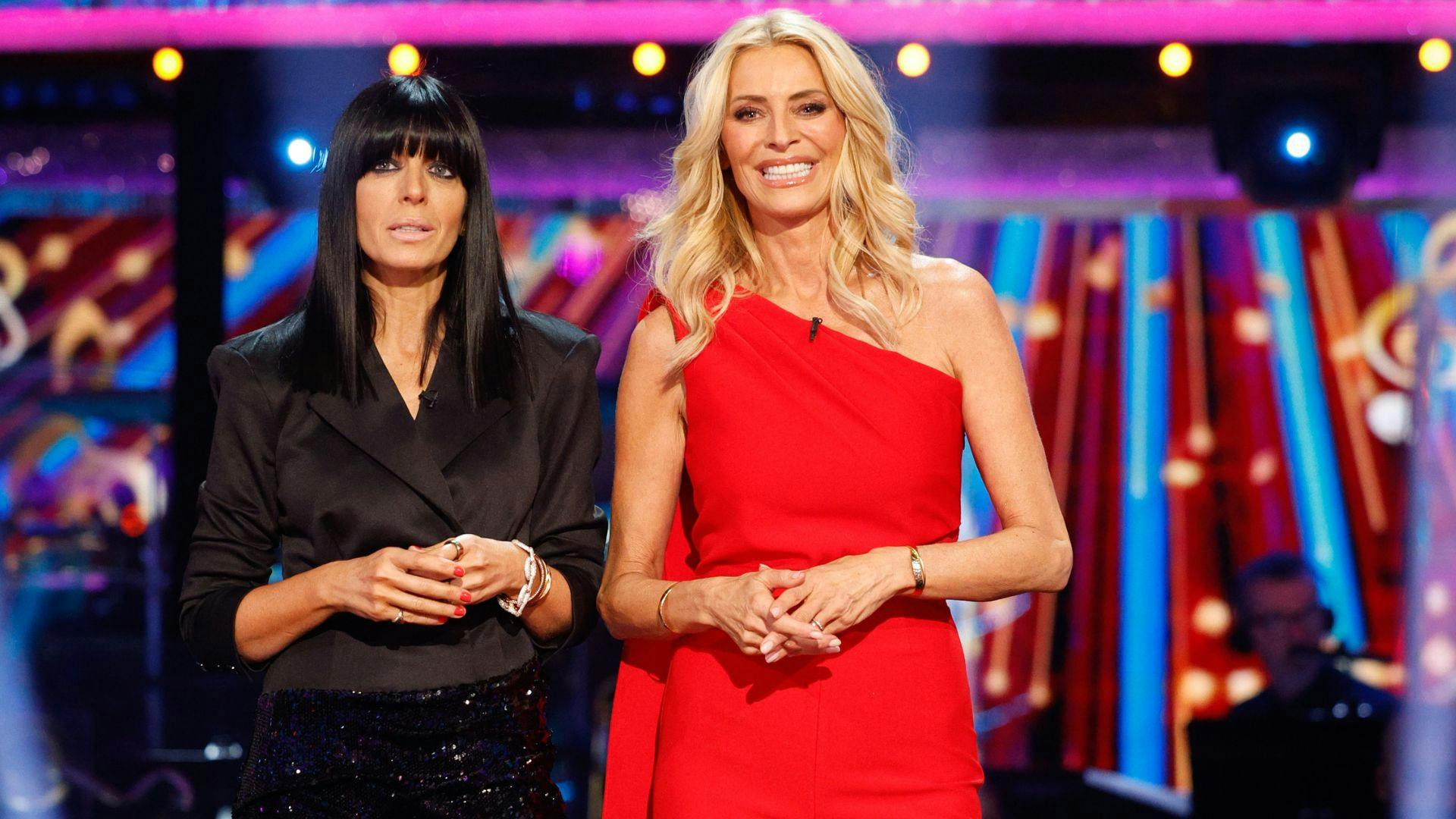 Strictly's Tess Daly And Claudia Winkleman's Outfits