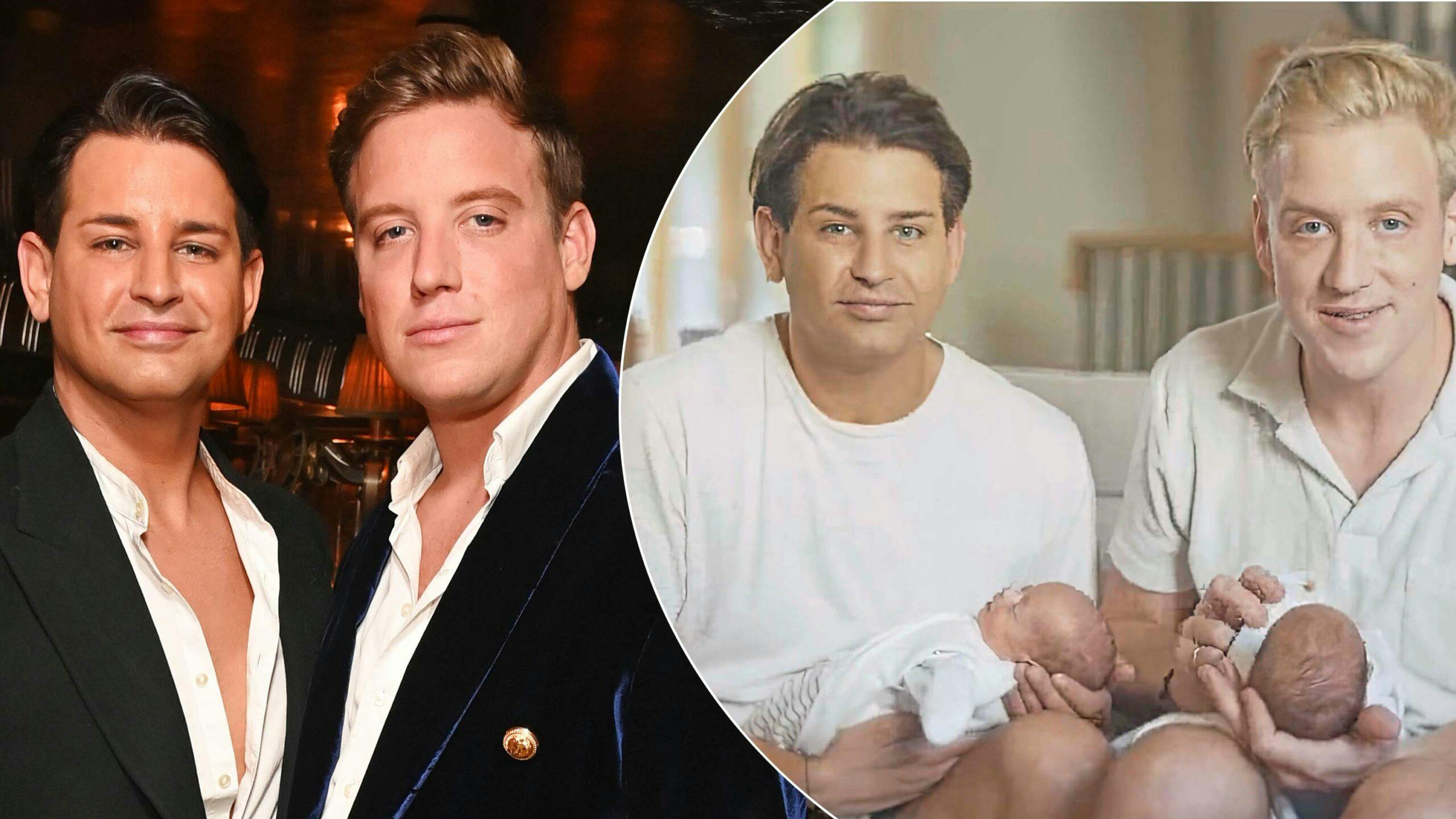 Ollie & Gareth Locke-Locke plan 'TV Daddy Diaries' as they welcome twins