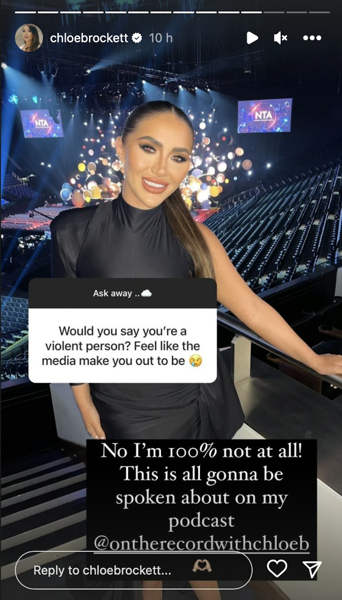 Chloe Brockett addresses 'misconception' following TOWIE suspension