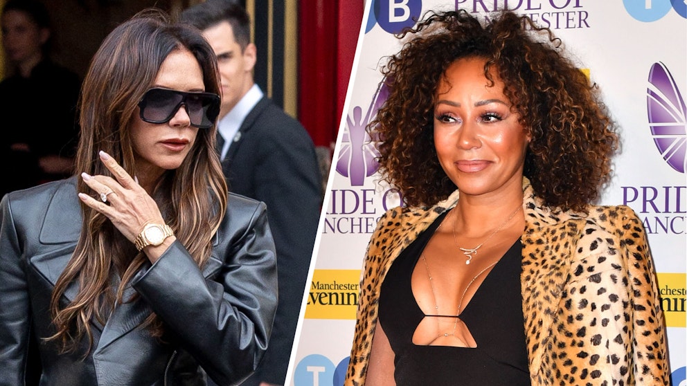 Victoria Beckham and Mel B's feud explodes Victoria Beckham and Mel B's feud explodes