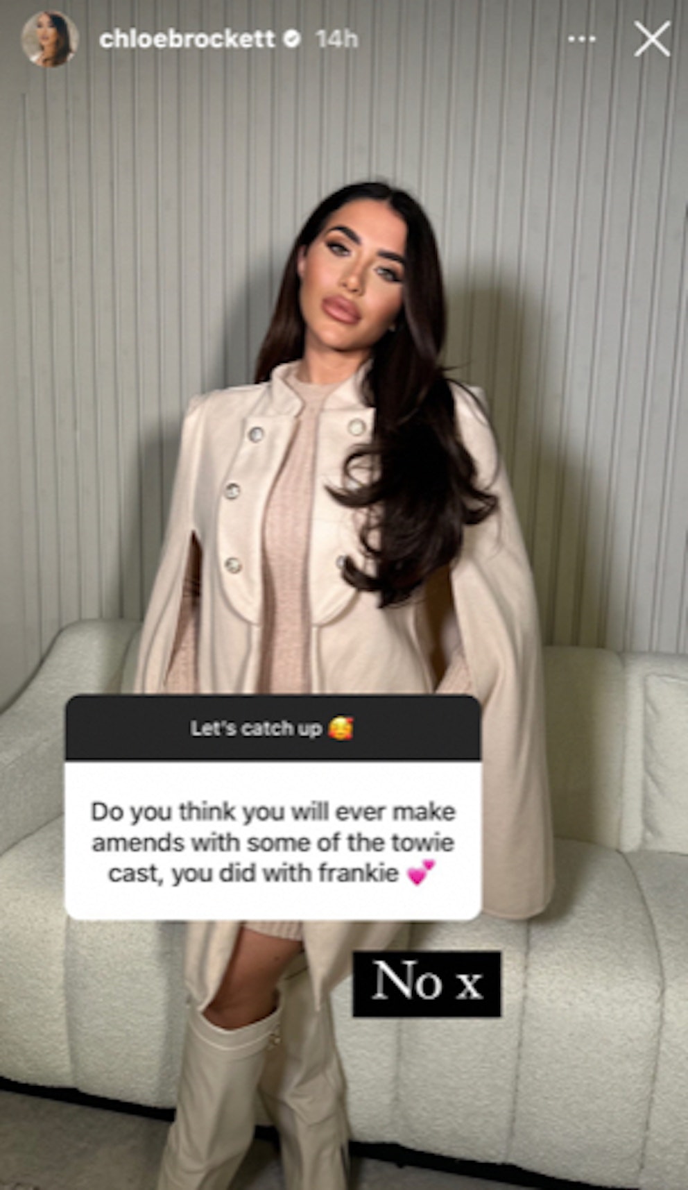 Chloe Brockett talks 'making amends' with TOWIE cast following ...