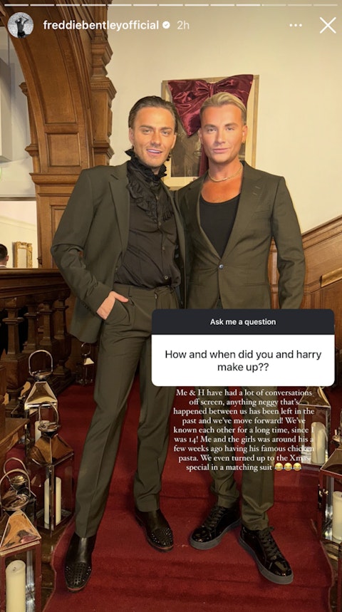 TOWIE's Freddie Bentley opens up about 'moving forward' with Harry Derbidge