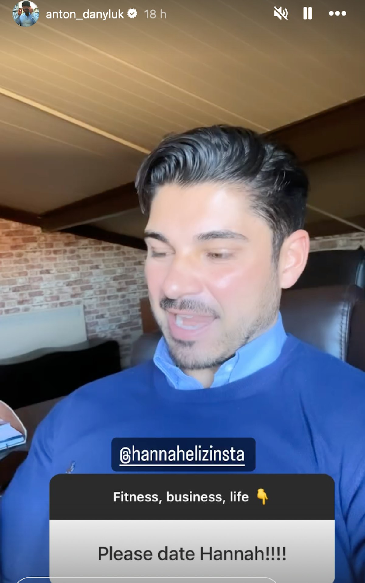 Love Island’s Anton Danyluk breaks silence on Hannah Elizabeth rumours ...