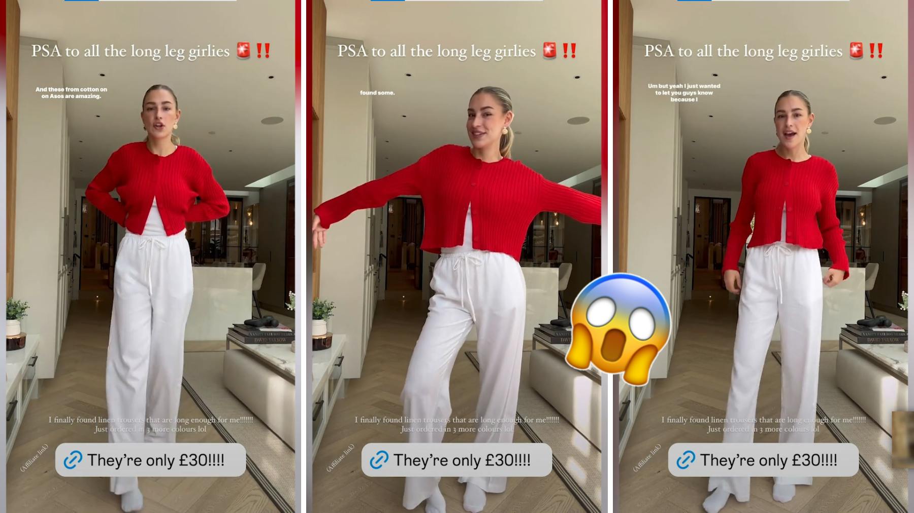 Zara McDermott Has Found The Ultimate Linen Trousers