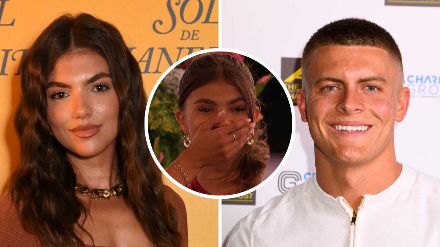 Love Island's Samie Elishi cuddles up with vintage TOWIE star - and it's not Harry Lee