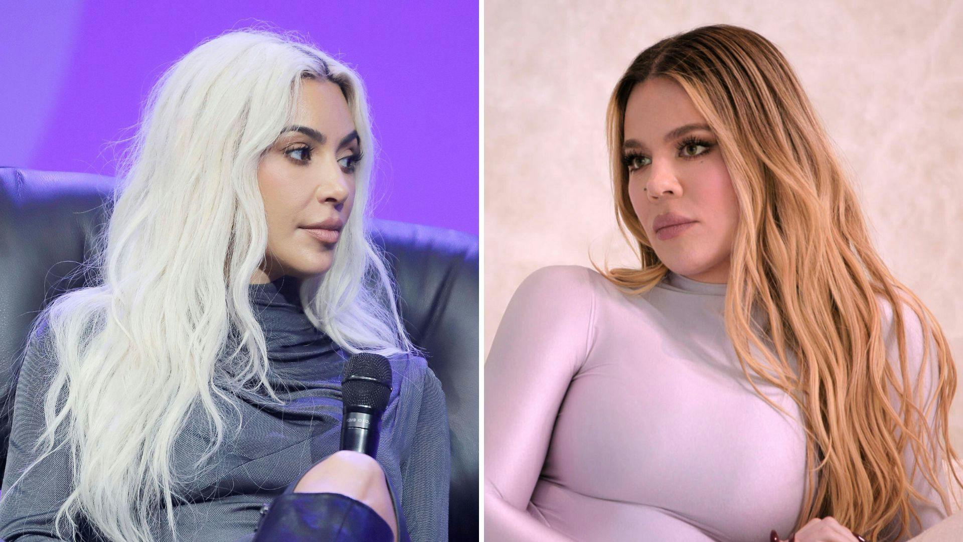 Kim and Khloe Kardashian fight over new man