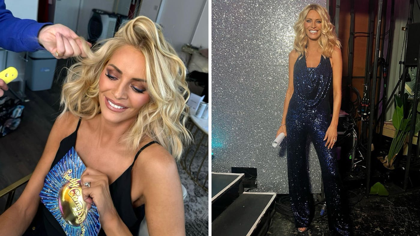 Tess Daly reveals her £10 hack for the perfect golden tan