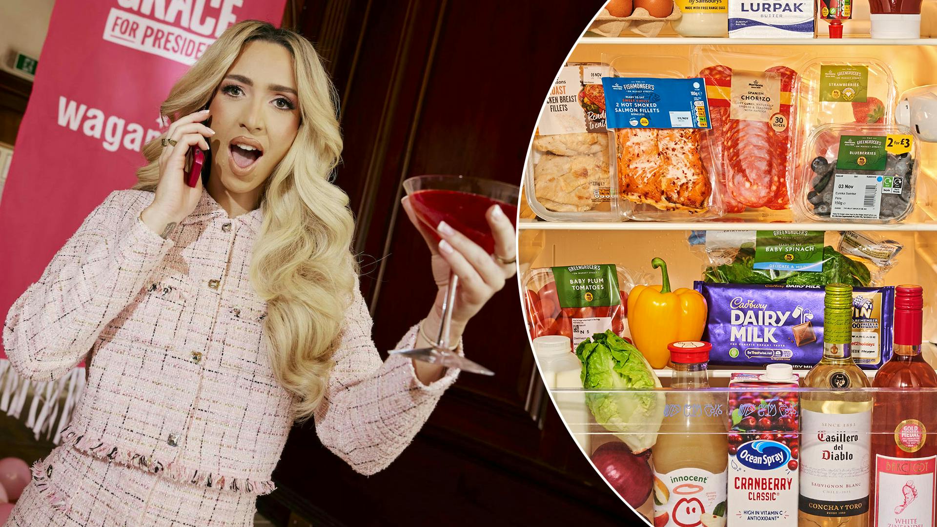 Fridge raider: GK Barry shares her food secrets