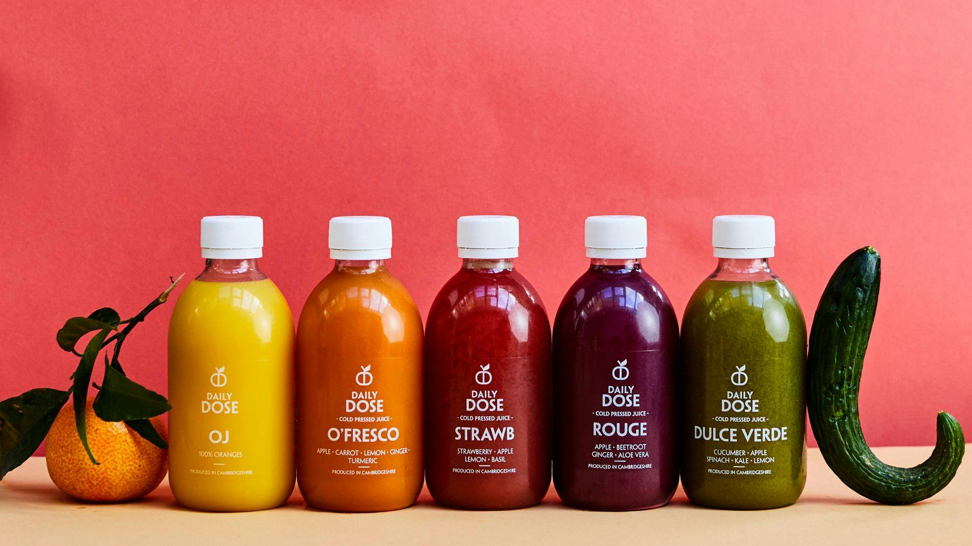 Win a year's worth of Daily Dose juices.