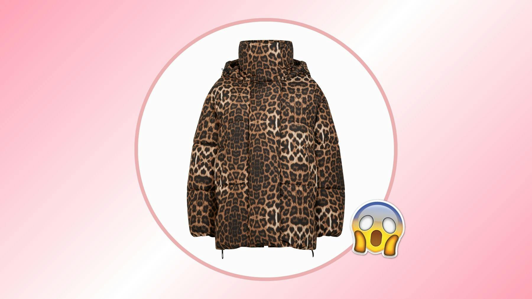 This Brand New £38 Leopard Print Coat Looks Just Like Ganni