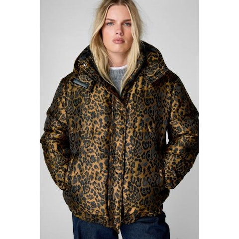 This Brand New £38 Leopard Print Coat Looks Just Like Ganni