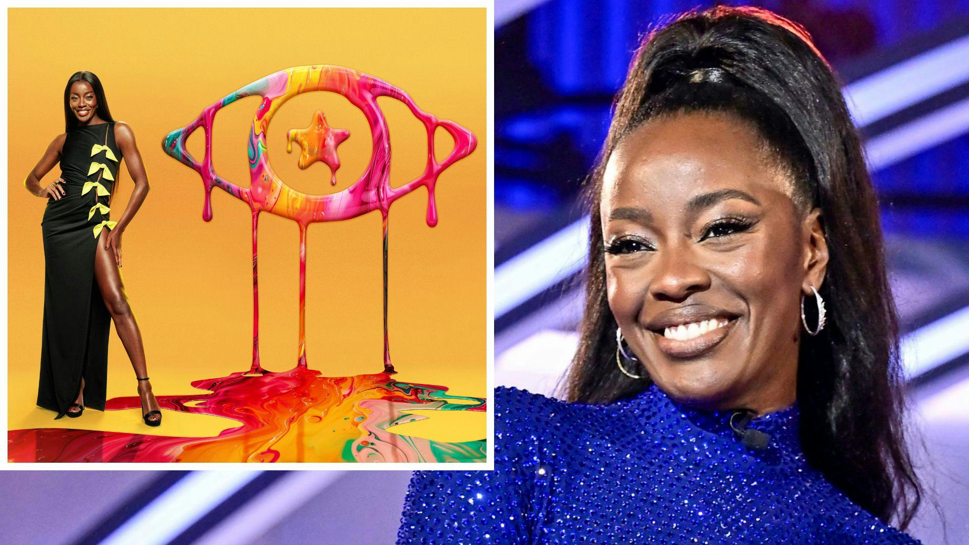 AJ Odudu: 'It takes five people and a bottle of talc to get me into my ...