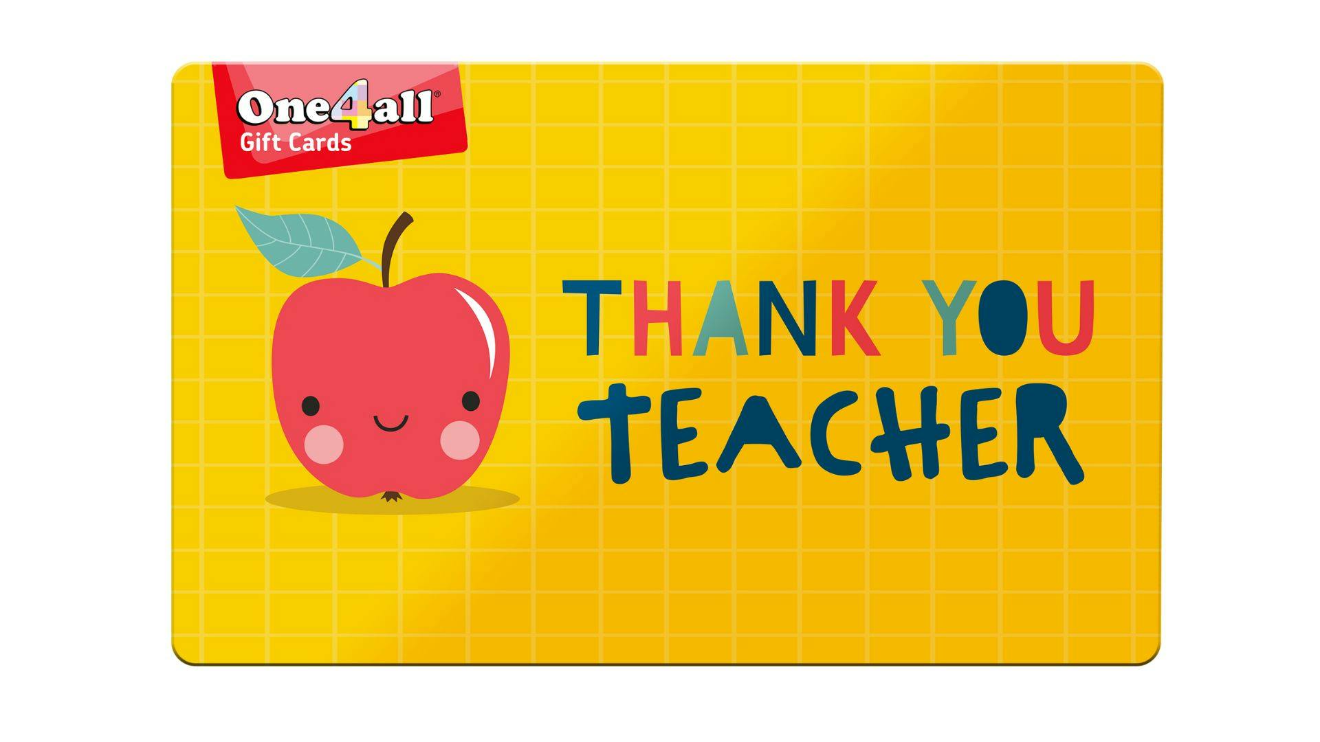 Win a One4All Thank You Teacher Gift Card!