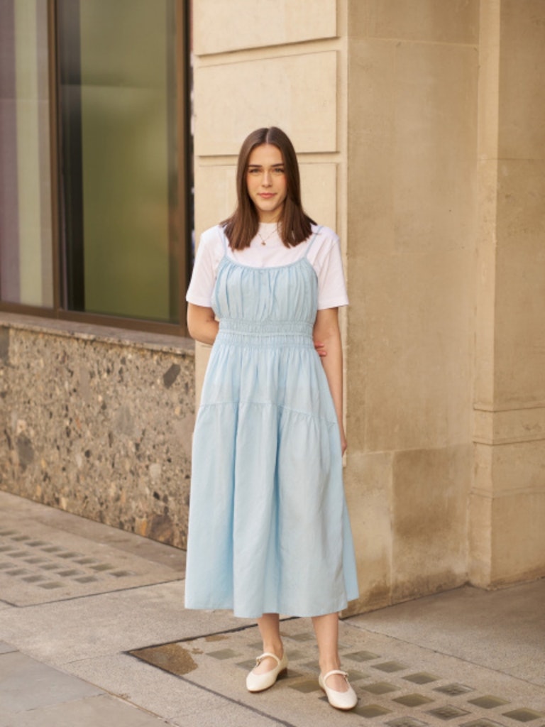 This Uniqlo linen dress is in everyone's baskets this summer