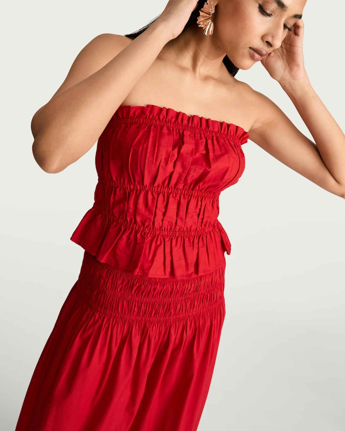 Tesco's new red co-ord is the perfect summer outfit upgrade
