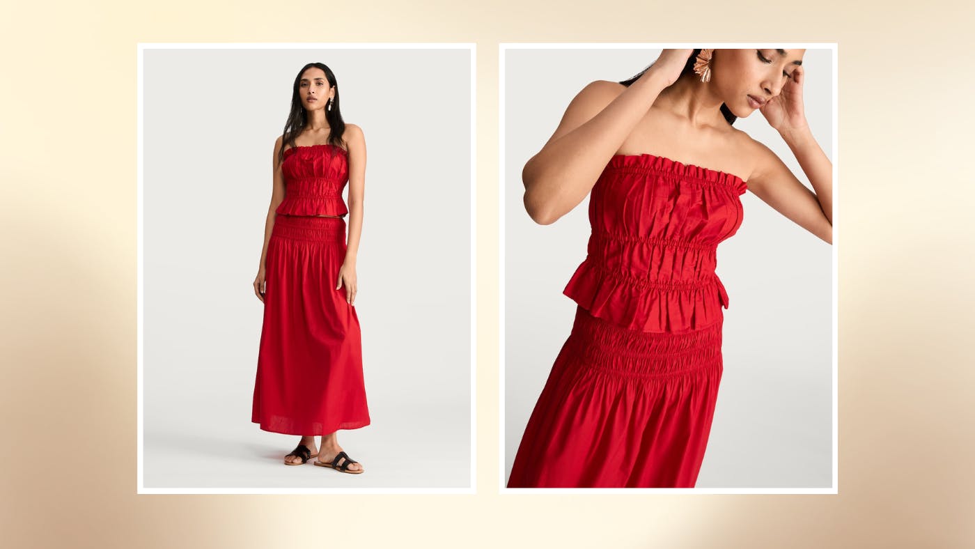 Tesco's new red co-ord is the perfect summer outfit upgrade