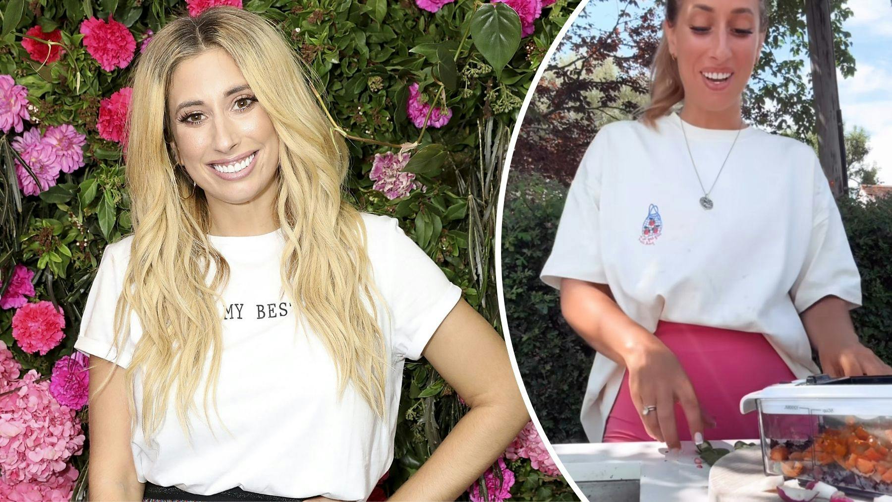 Stacey Solomon Shares Genius Salad Chopping Hack From Amazon