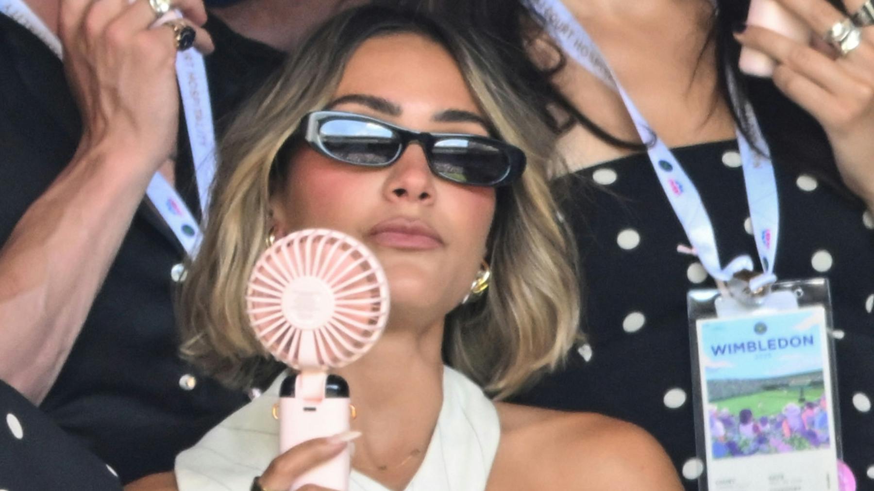 Frankie Bridge's celeb-loved fan is taking Wimbledon by storm
