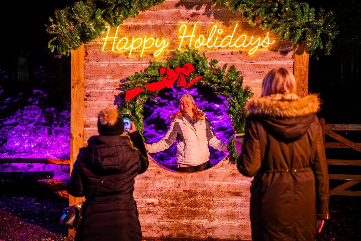 Win a magical experience for two at Tulleys Christmas Light Festival