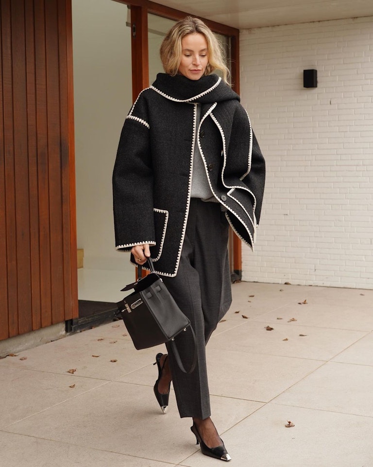 The Best Scarf Coats To Shop In Autumn/Winter 2025