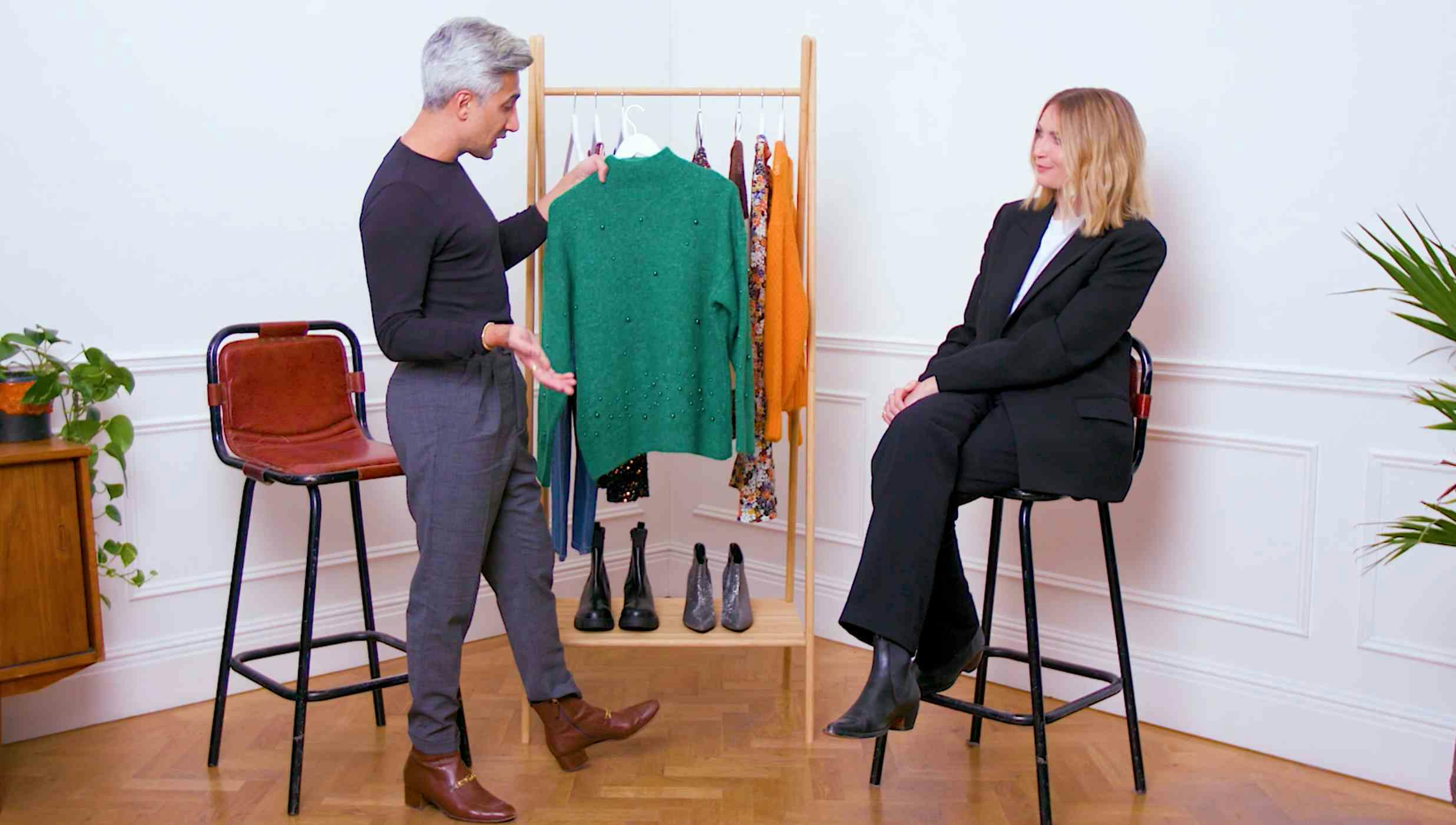 WATCH: Tan France On How To Look Great Every Day Without Spending A ...