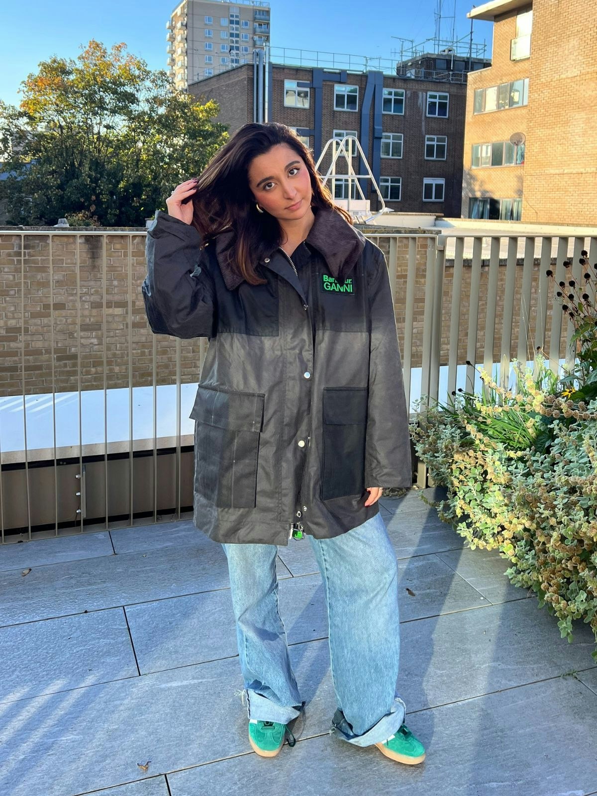 We Tried The New Ganni x Barbour Collaboration