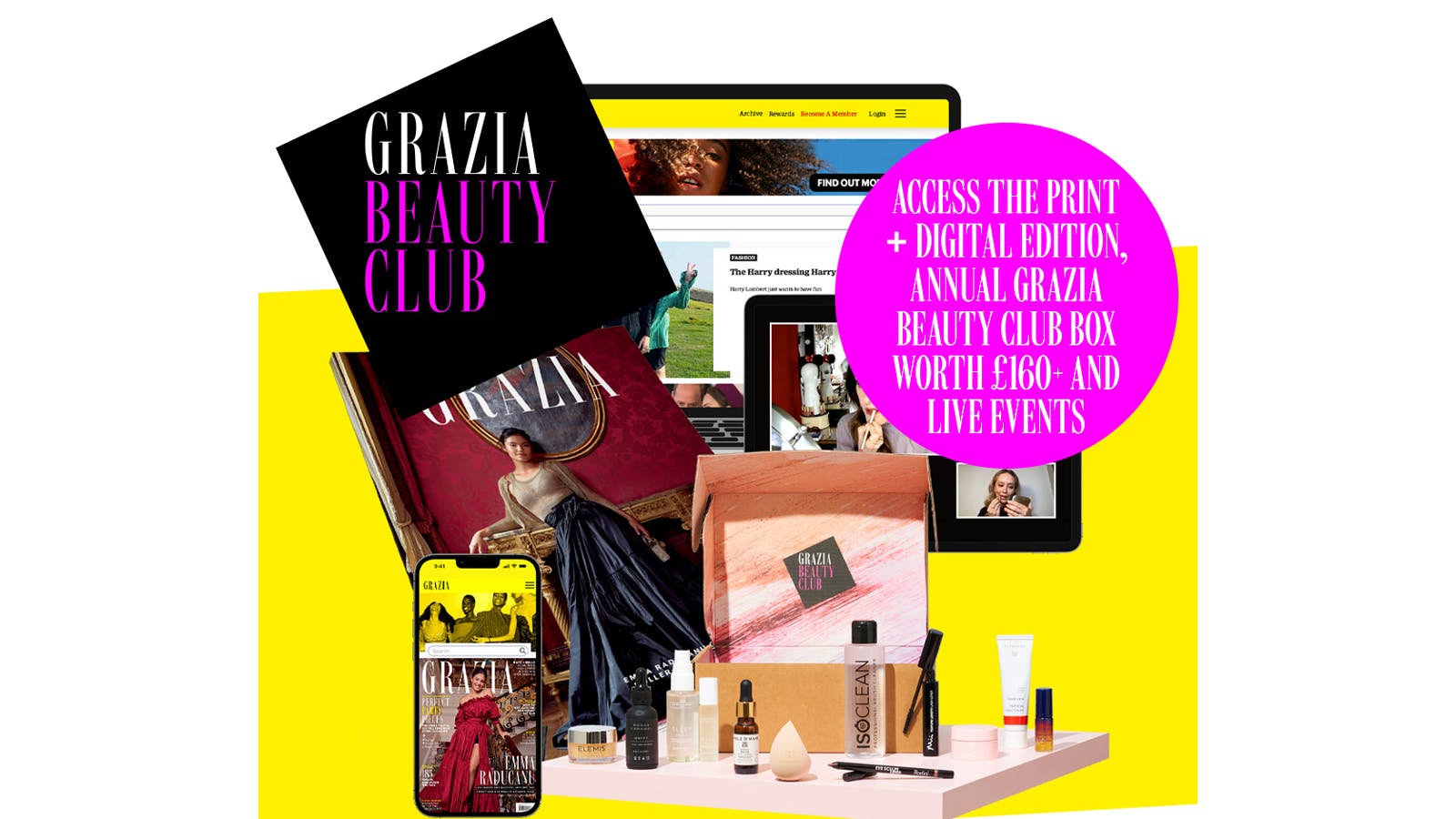 Love beauty? Join the Grazia Beauty Club | Grazia
