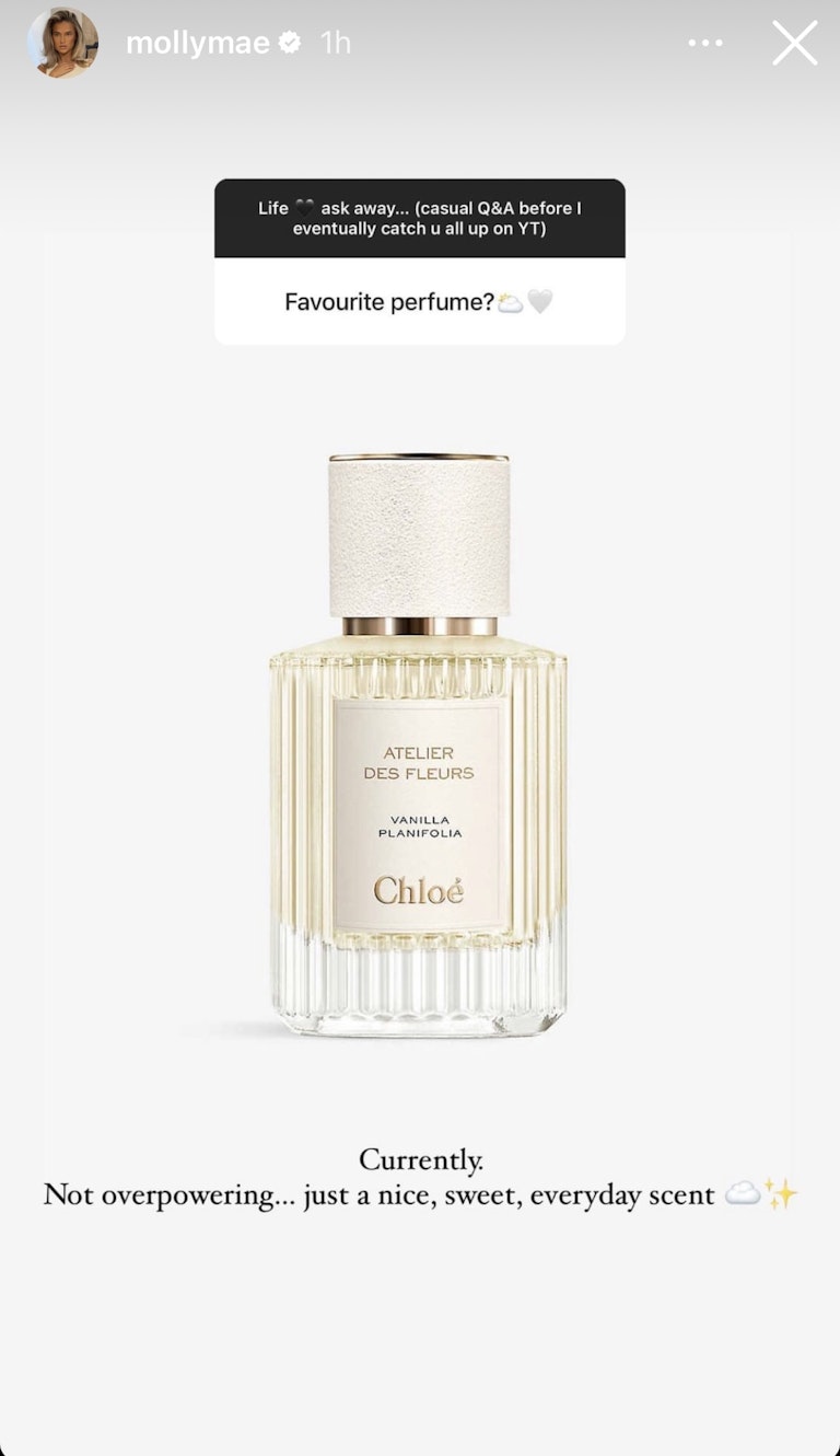 Molly-Mae Just Revealed Her Favourite Everyday Perfume