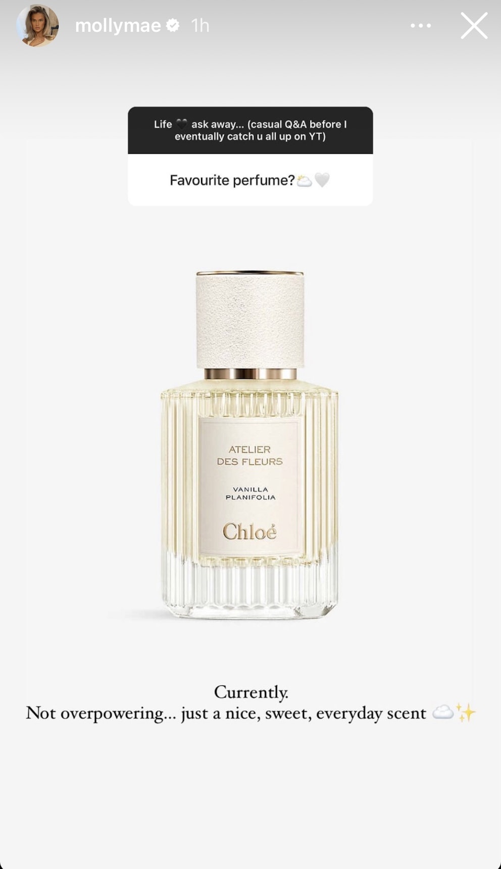 Molly-Mae Just Revealed Her Favourite Everyday Perfume