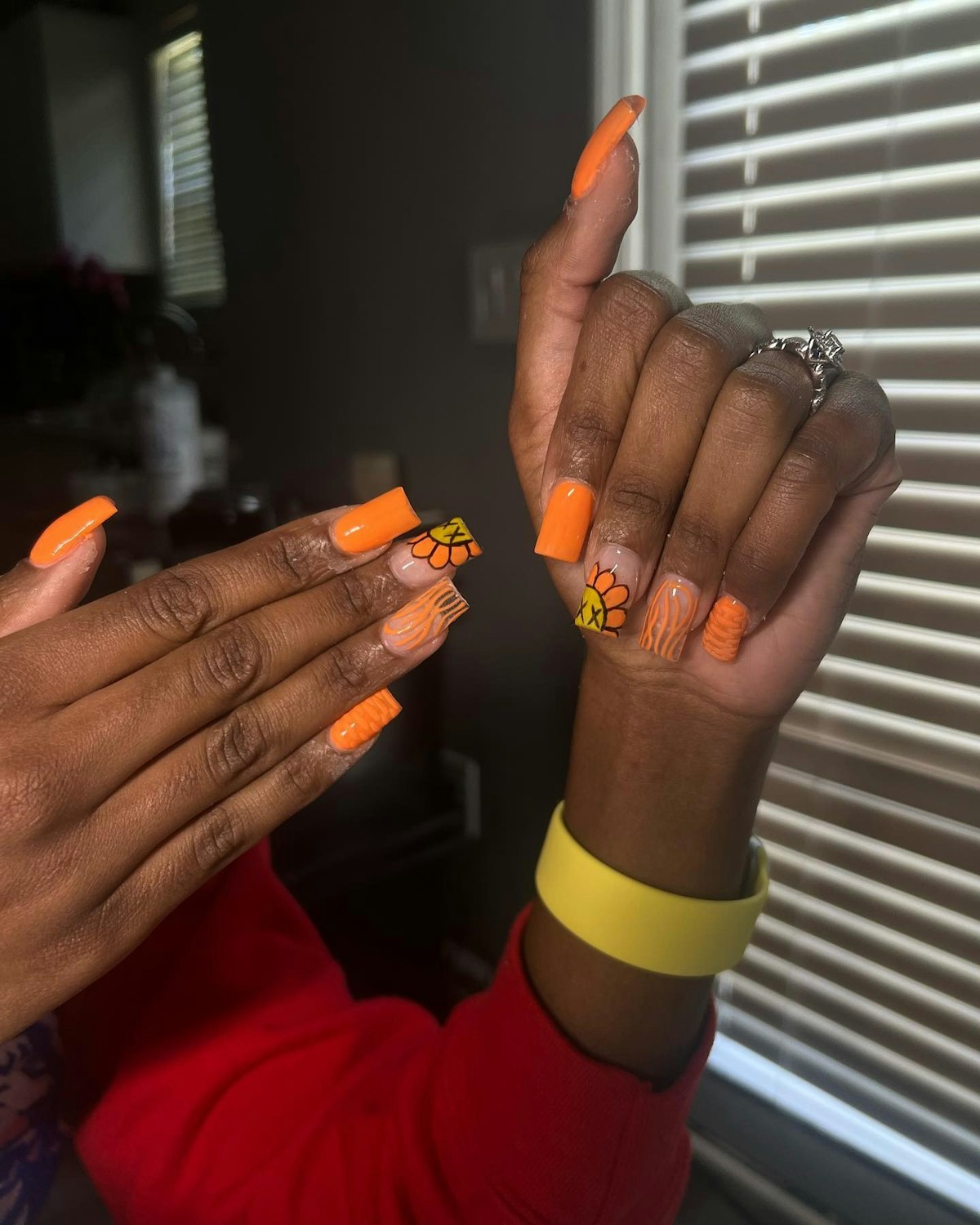The 40 Best Orange Nail Designs 2025