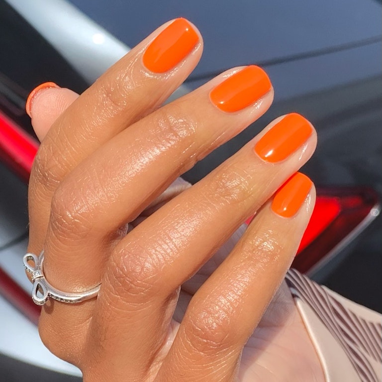The 40 Best Orange Nail Designs 2025