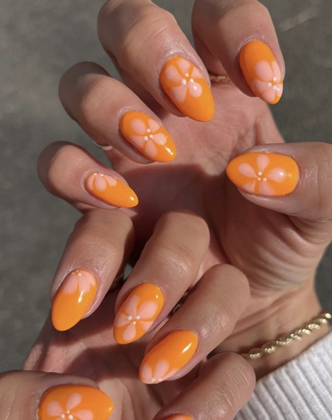 The 40 Best Orange Nail Designs 2025