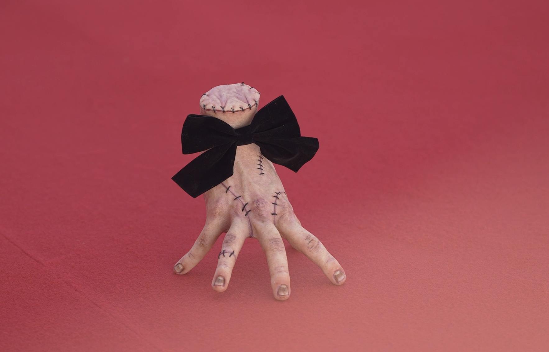 Wednesday Cast Represented By Spooky Hand ‘Thing’ On The TV BAFTA Red ...