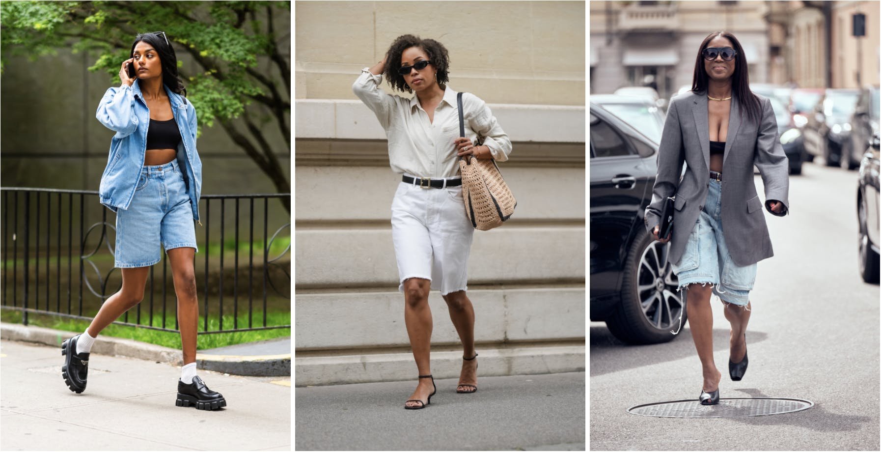 13 Denim Jorts All The Cool Girls Are Wearing This Summer