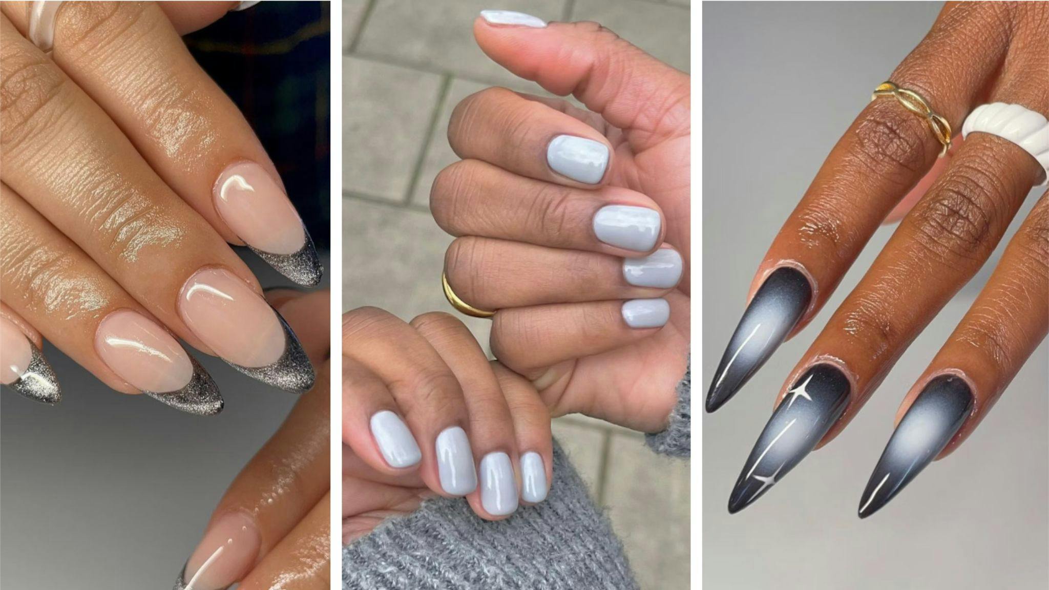Best Grey Nail Designs 2024