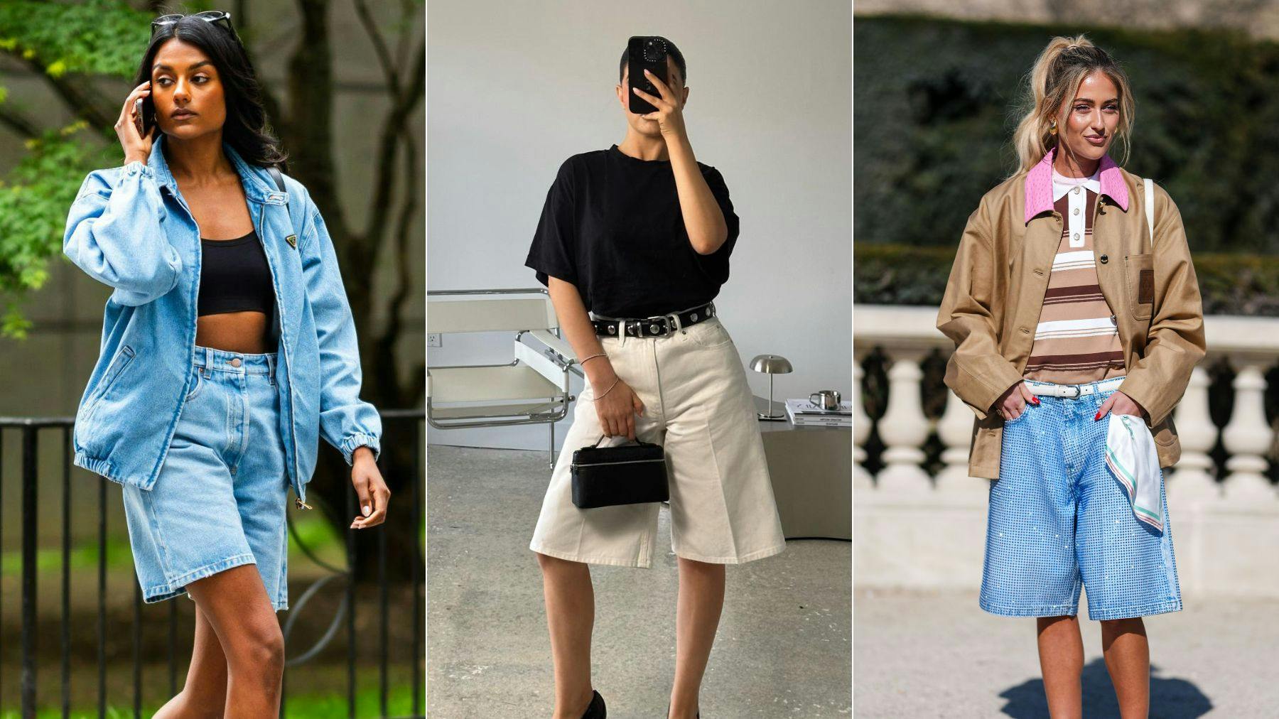 14 Denim Jorts All The Cool Girls Are Wearing This Summer