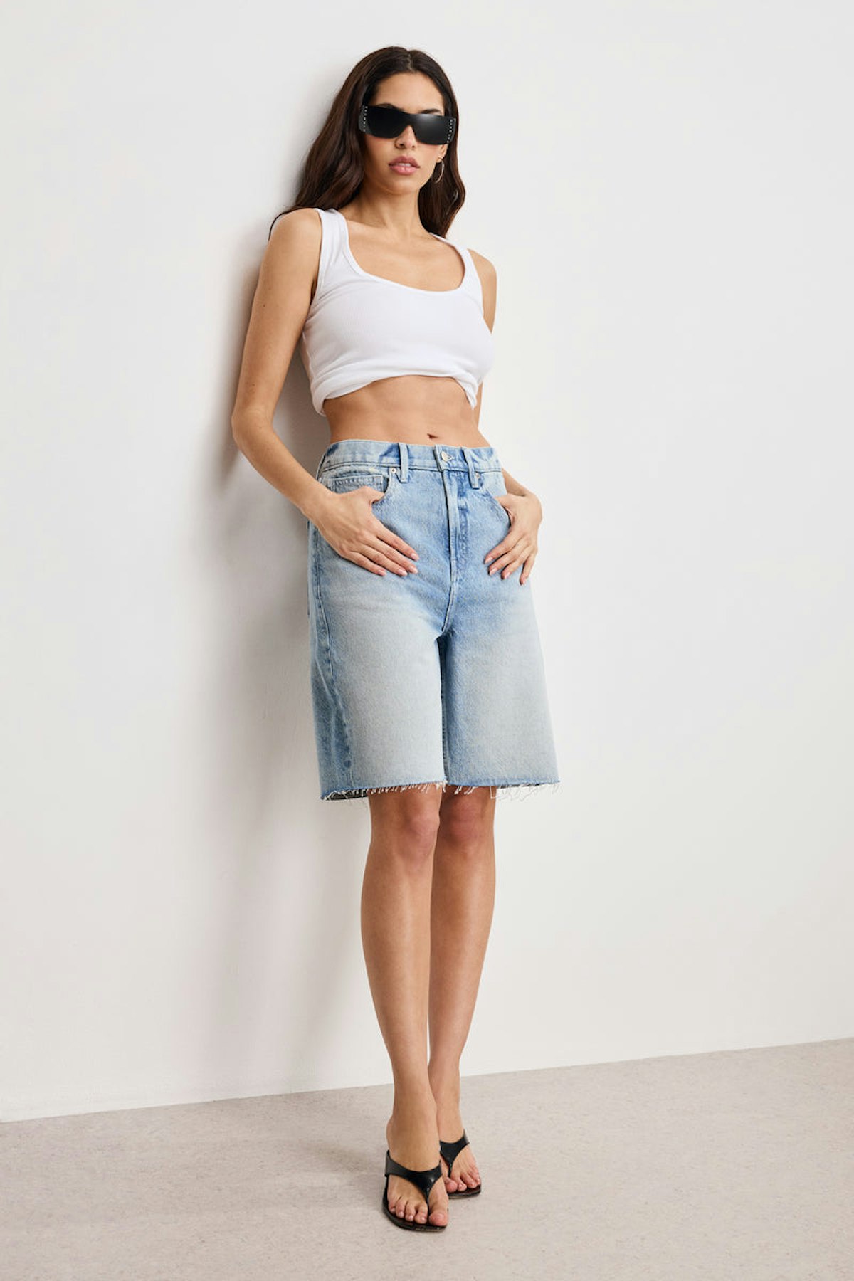 14 Denim Jorts All The Cool Girls Are Wearing This Summer