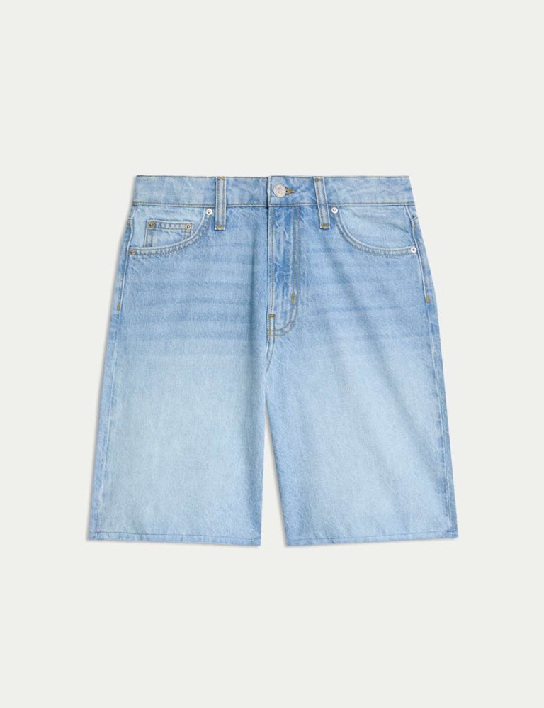 14 Denim Jorts All The Cool Girls Are Wearing This Summer