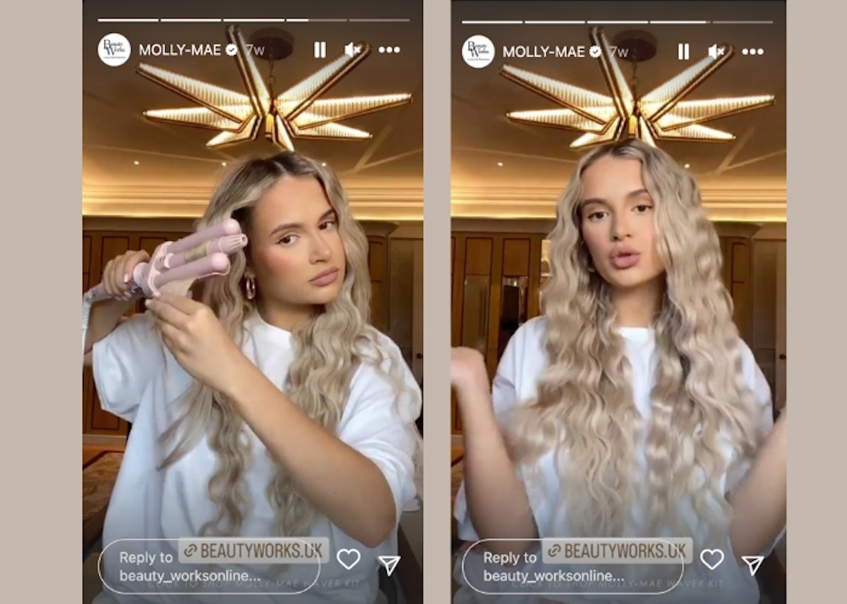 This is Molly-Mae's Go-To Hair Tool For Mermaid Waves | Grazia