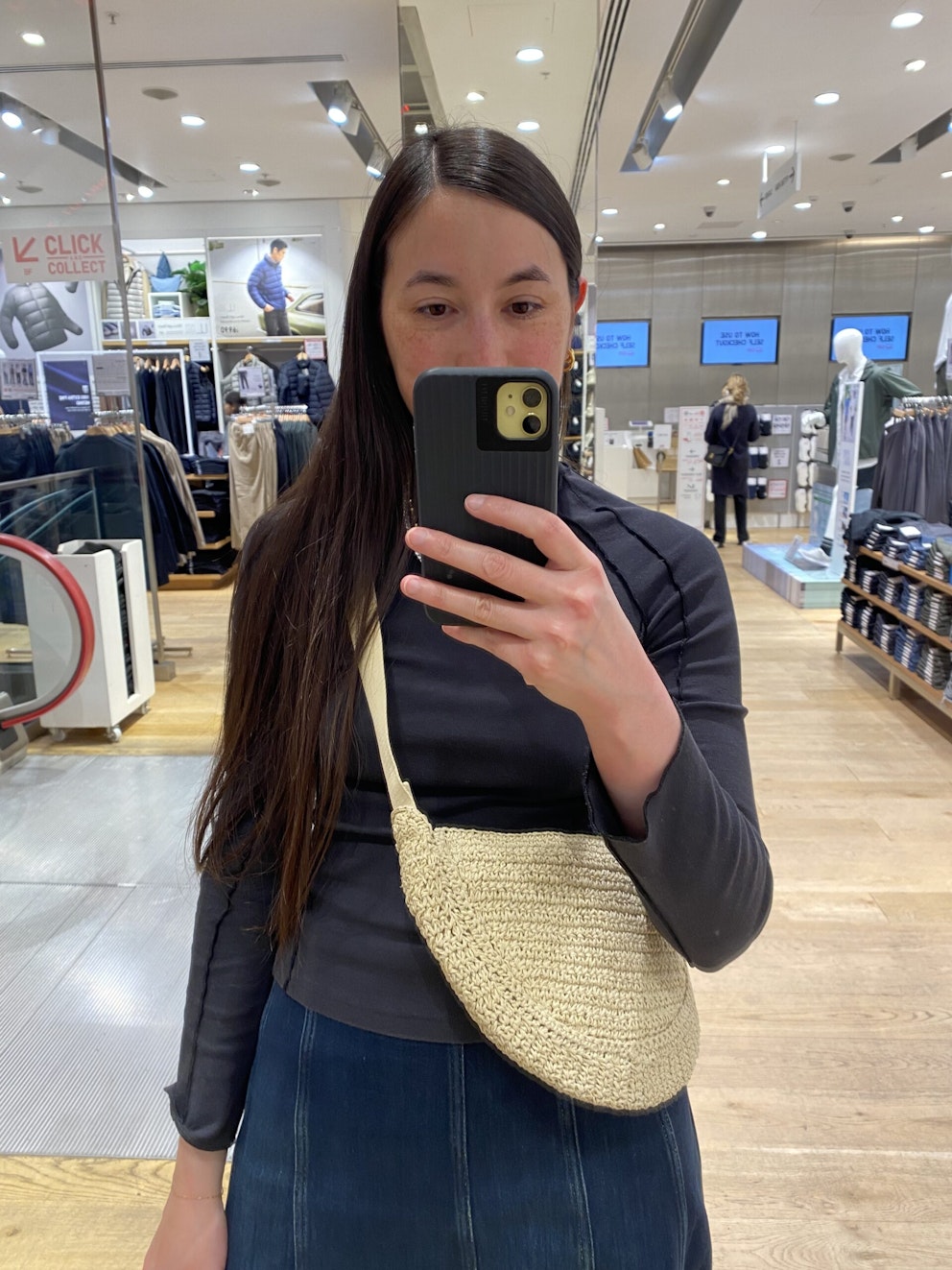 Uniqlo's Viral Bag Is Now Available In Crochet